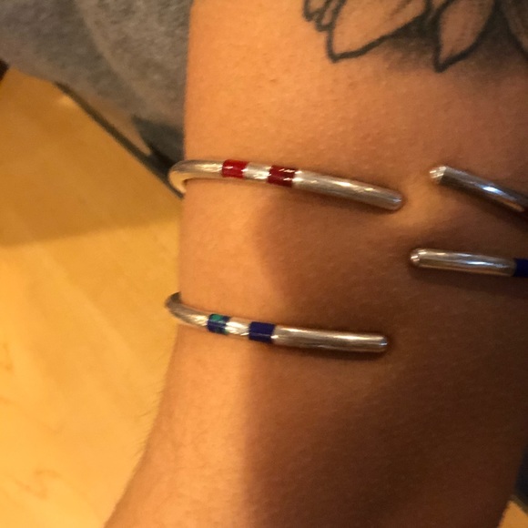 Jewelry | Sterling Silver Arm Cuff Upper Arm Bracelets | Poshmark